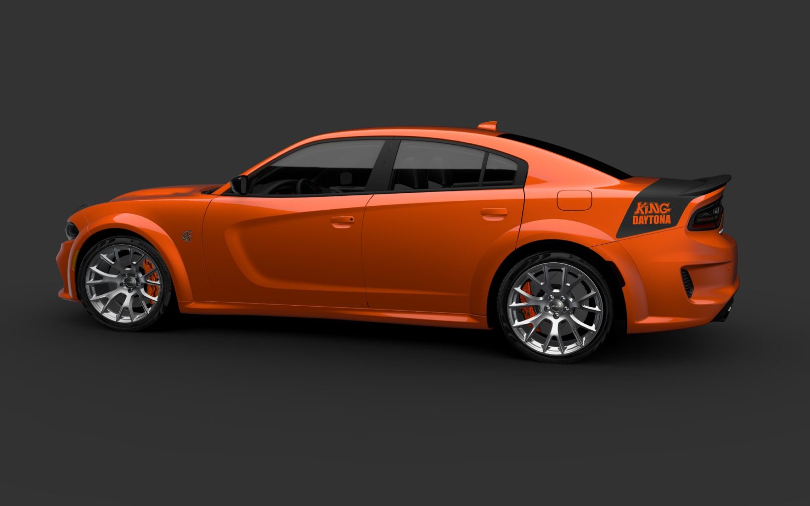 2023 Dodge Charger King Daytona: Orange Paint, a Sticker Pack, and 807 HP