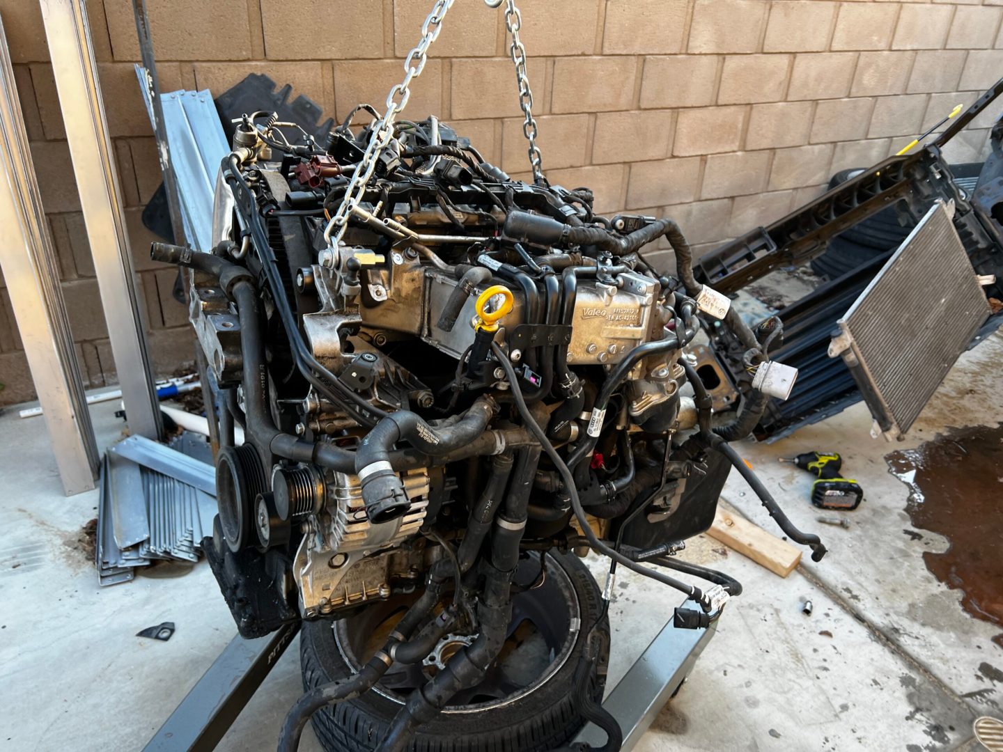 Replacing My 2015 Volkswagen Jetta Diesel's Engine Almost Defeated Me