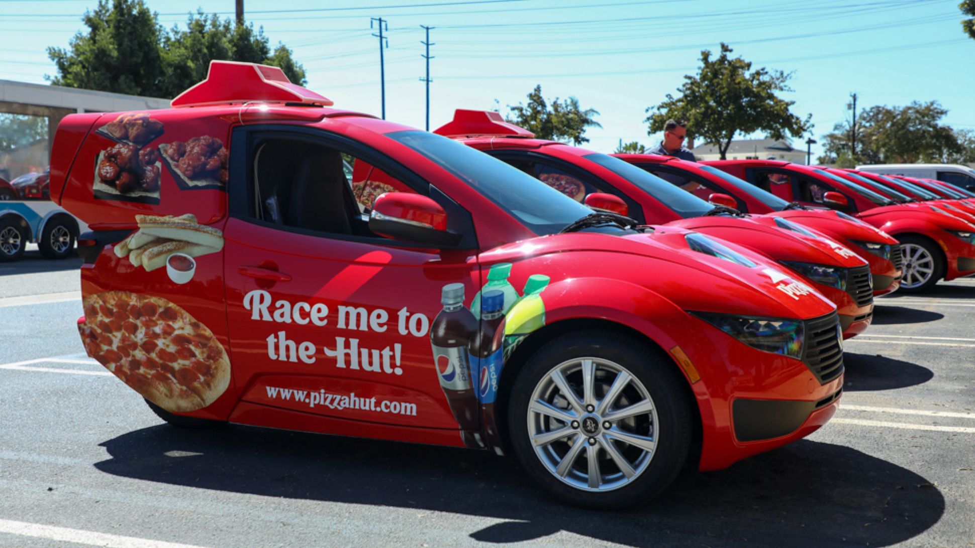 California Pizza Huts To Get Electric, 3-Wheeled, Single-Seater ...