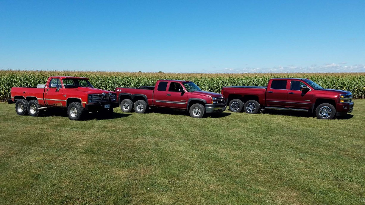 Meet the Ohio Farmer With a Sick Fleet of 6x6 Chevy Trucks
