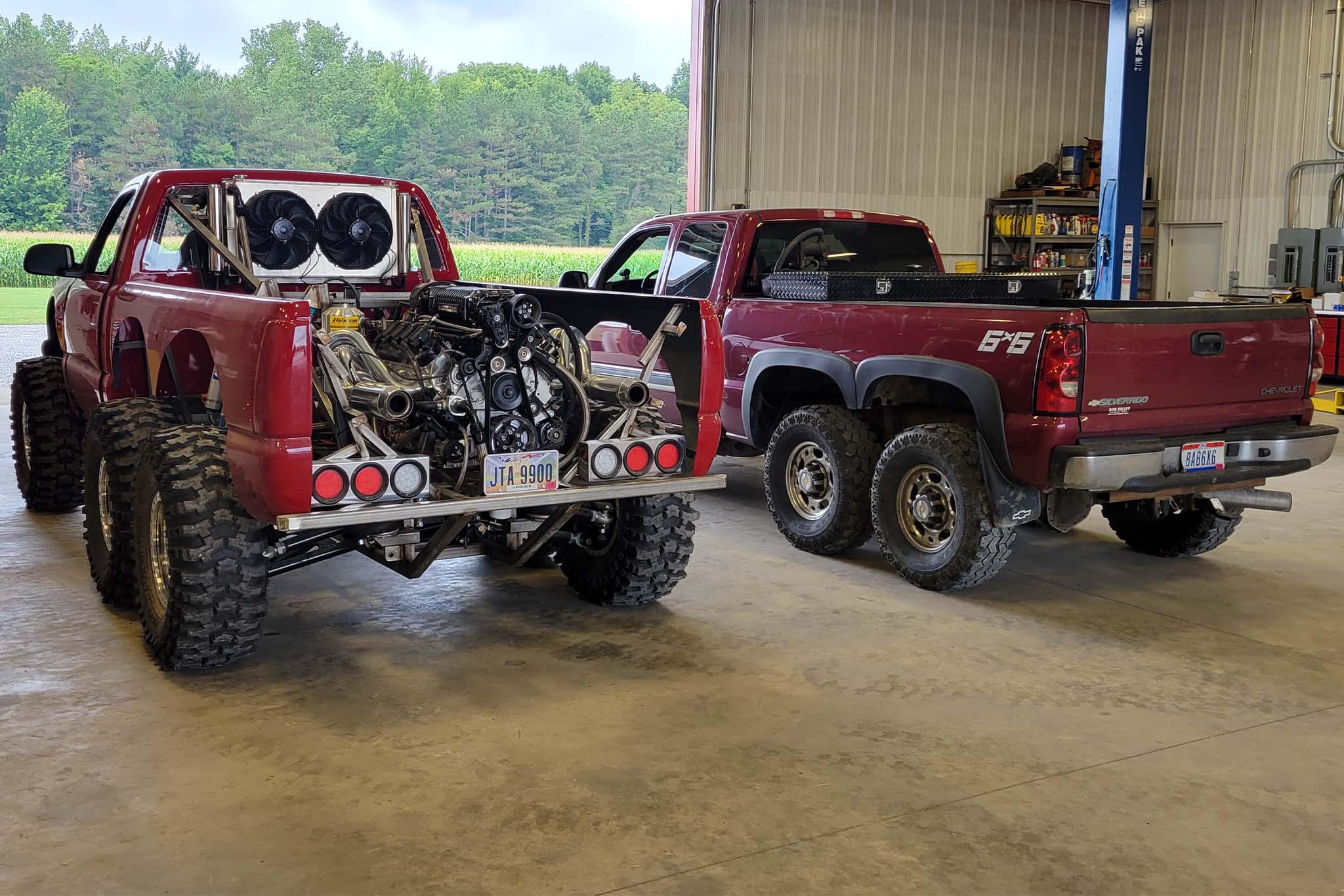 Meet the Ohio Farmer With a Sick Fleet of 6x6 Chevy Trucks