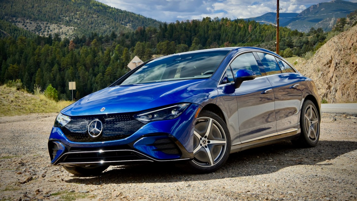 2023 Mercedes EQE Electric Sedan First Drive Review: Comfy Ride ...