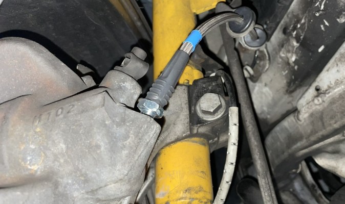 Installing Braided Steel Brake Lines Is an Easy and Effective Track ...