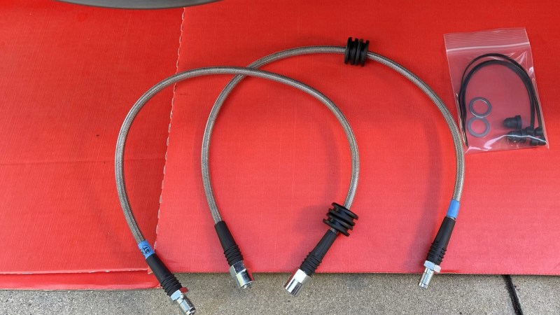 Installing Braided Steel Brake Lines Is an Easy and Effective Track ...