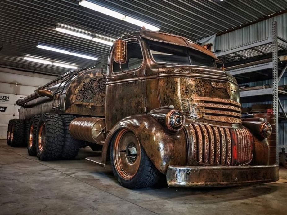 Ornate 1946 Chevy Beer Tanker Rat Rod Truck Has Undeniable Style, and ...