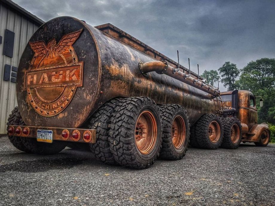 Ornate 1946 Chevy Beer Tanker Rat Rod Truck Has Undeniable Style, and ...