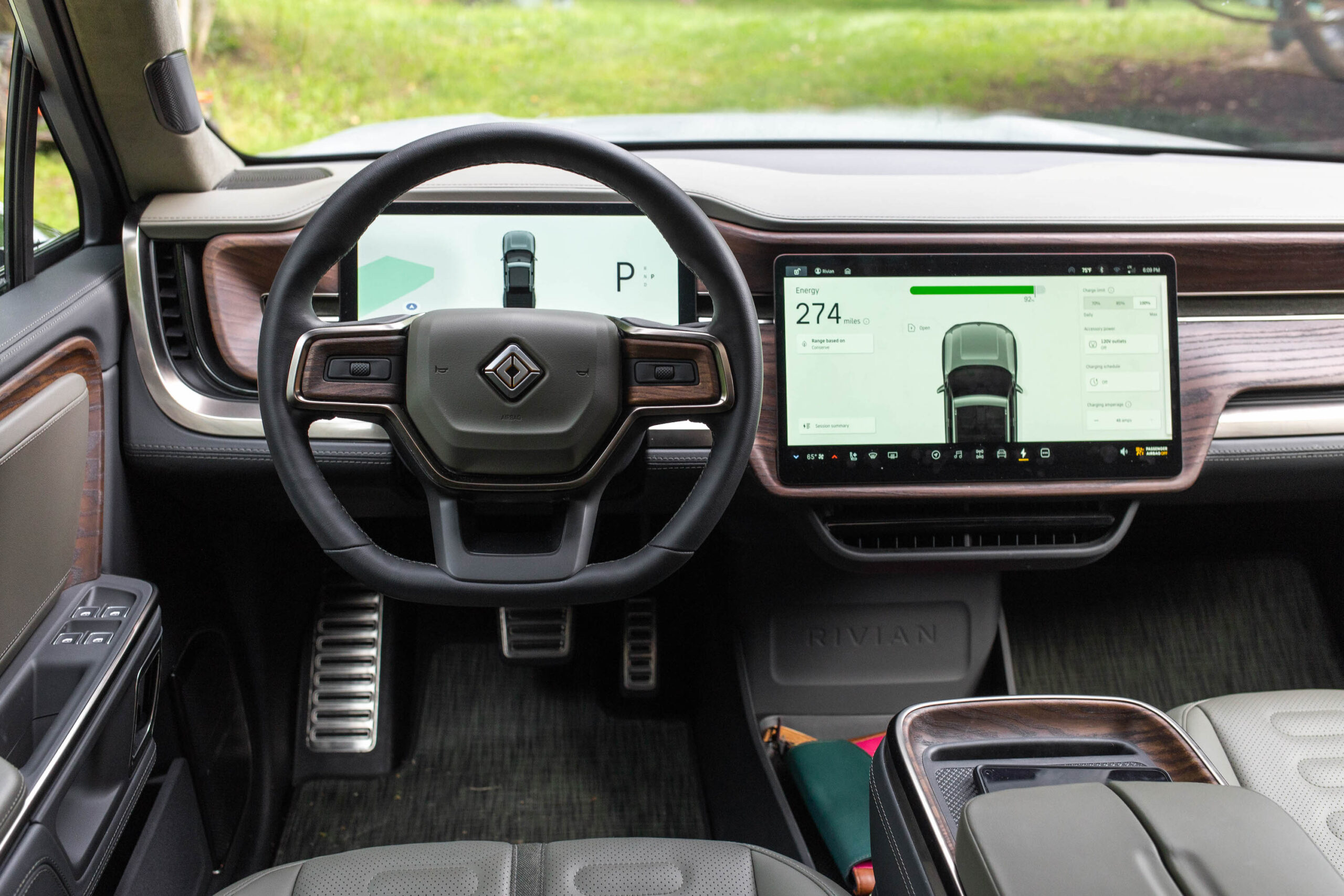 The Rivian R1T's Launch Control Works in Reverse