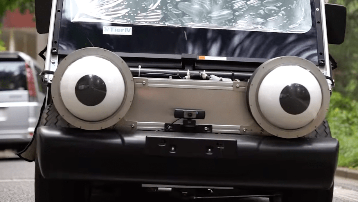 These Silly Eyes May Make Self-Driving Cars Safer, Researchers Say