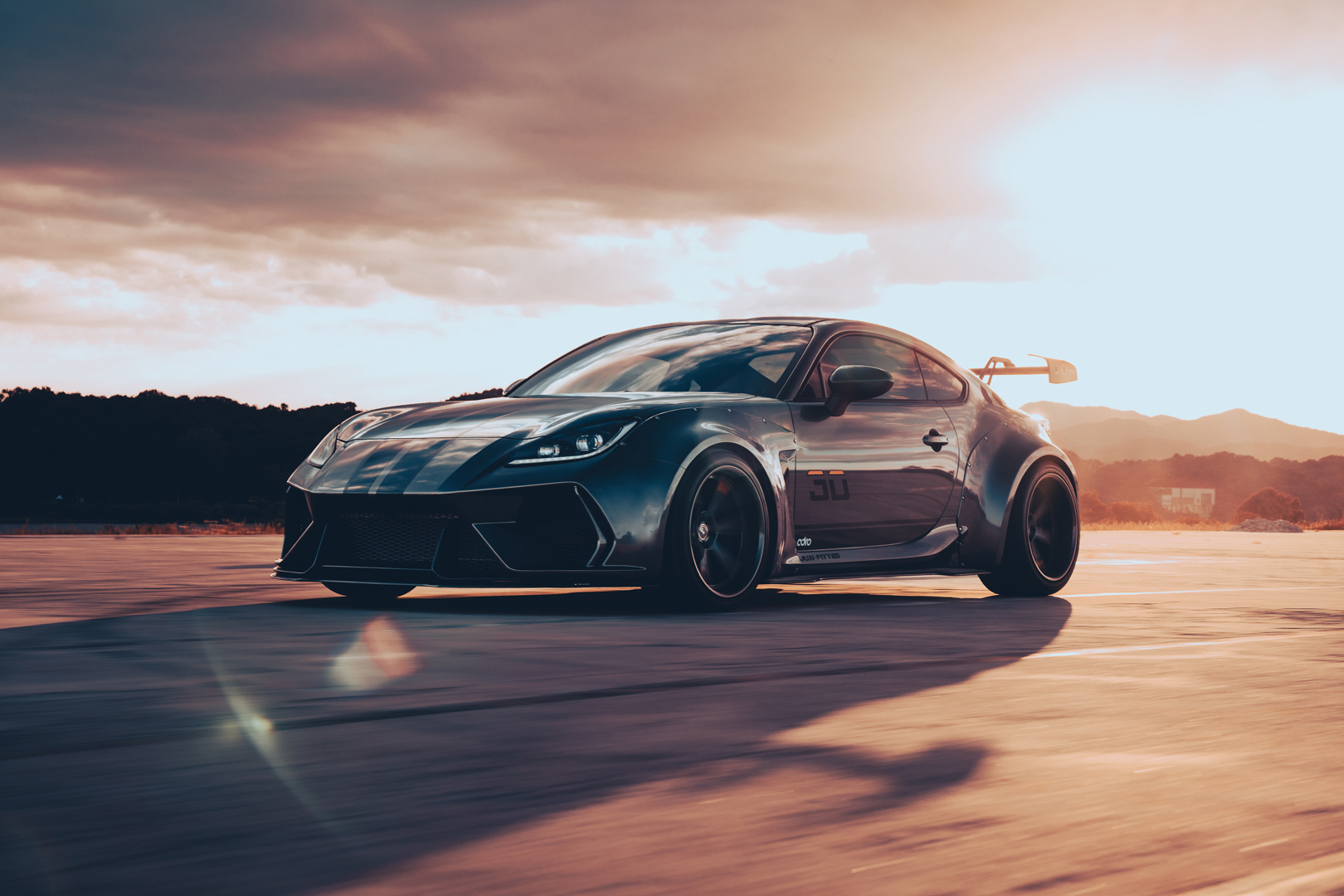 This Widebody Kit Makes the Toyota GR86 Look Like a Menacing Race Car