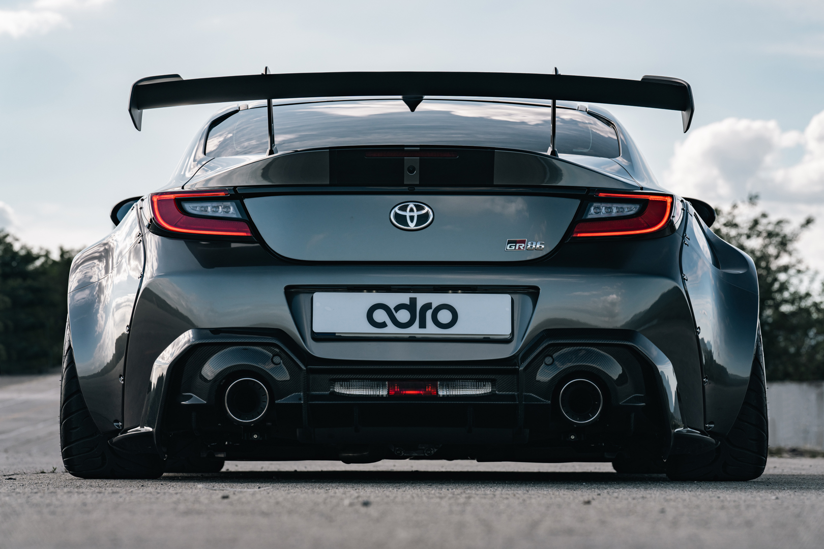 This Widebody Kit Makes the Toyota GR86 Look Like a Menacing Race Car