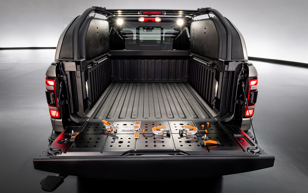 Ram 1500 Backcountry X Concept Truck Shows Off Overlanding-Ready Cargo ...