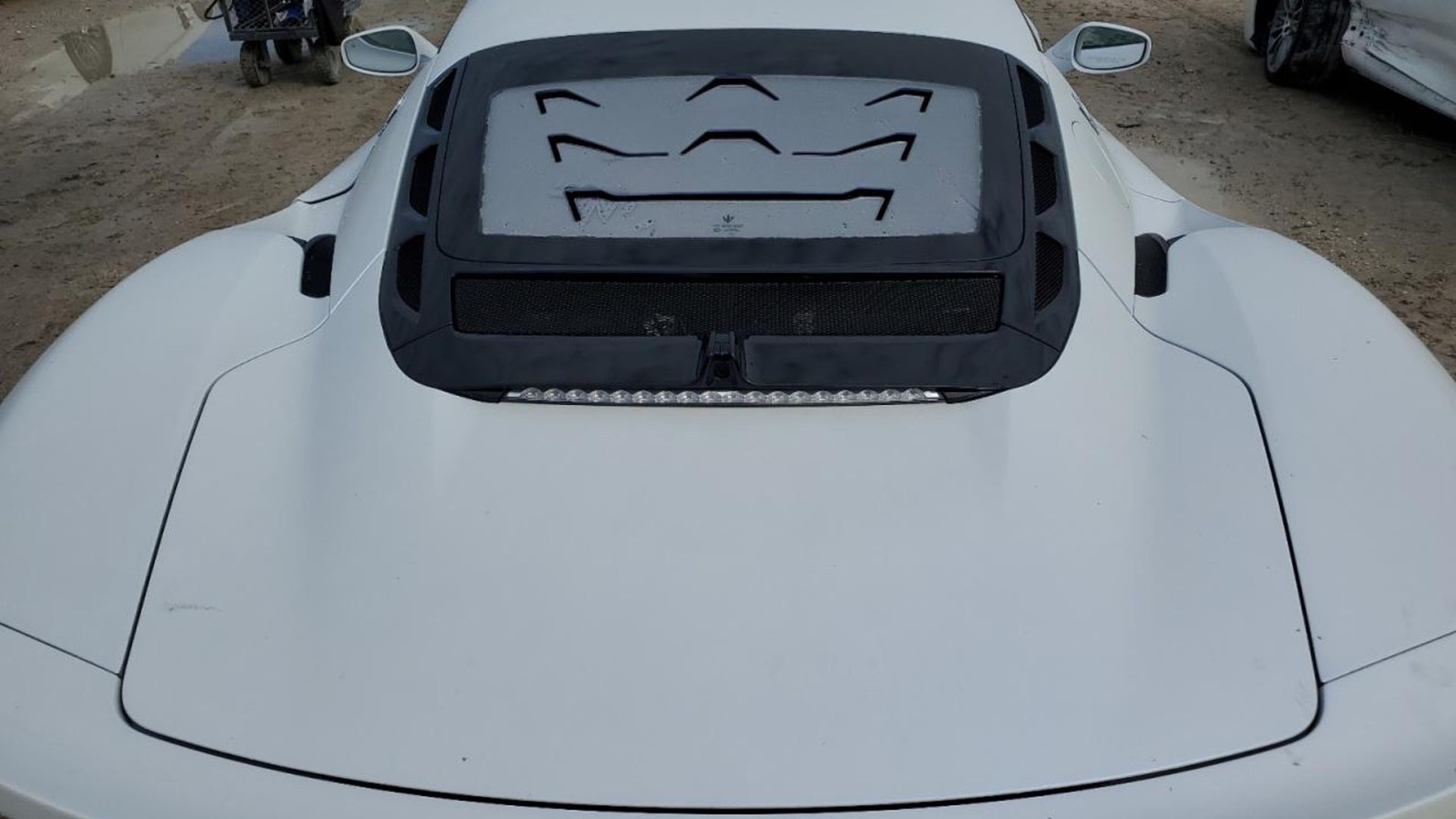 Flooded 2022 Maserati MC20 for Sale Probably Just Needs To Be Put in Rice