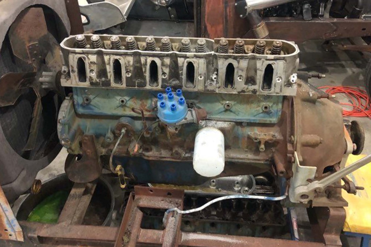 Grafting an LS Head Onto This Turbo Ford 300 I6 Engine Took Years