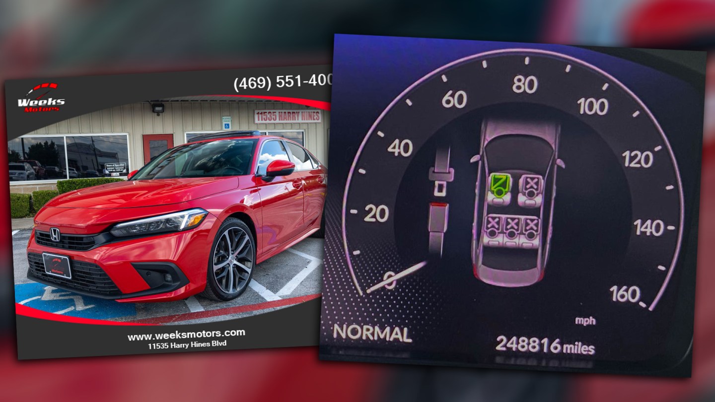 This 2022 Honda Civic for Sale Has a Stunning 248,000 Miles on the Odometer