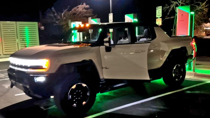 2024 GMC Hummer EV SUV Uses Enormous Battery to Charge Other Electric Cars