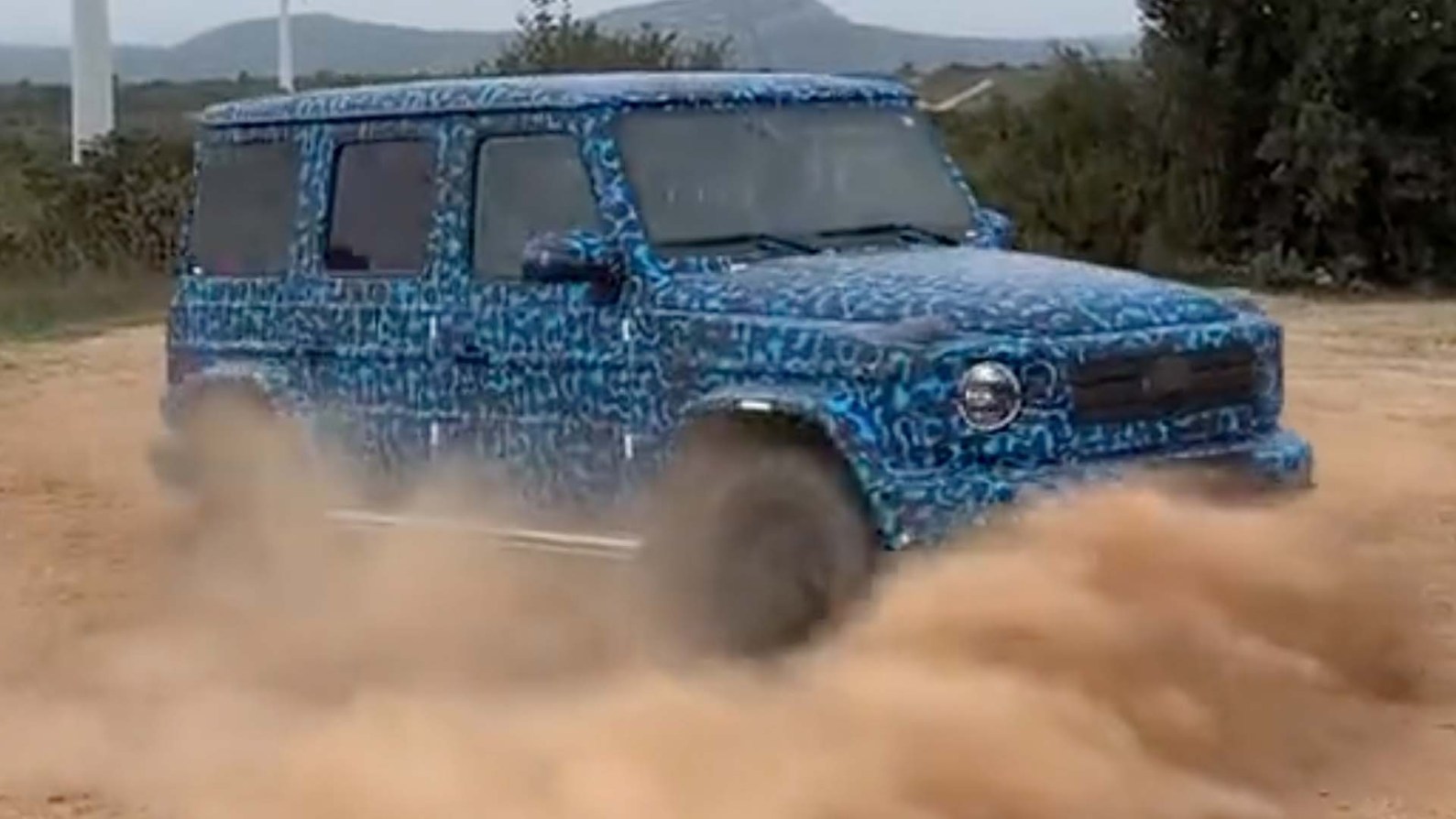 The Mercedes G-Wagen EV Has Party Tricks That Hint at a Super Off-Road ...