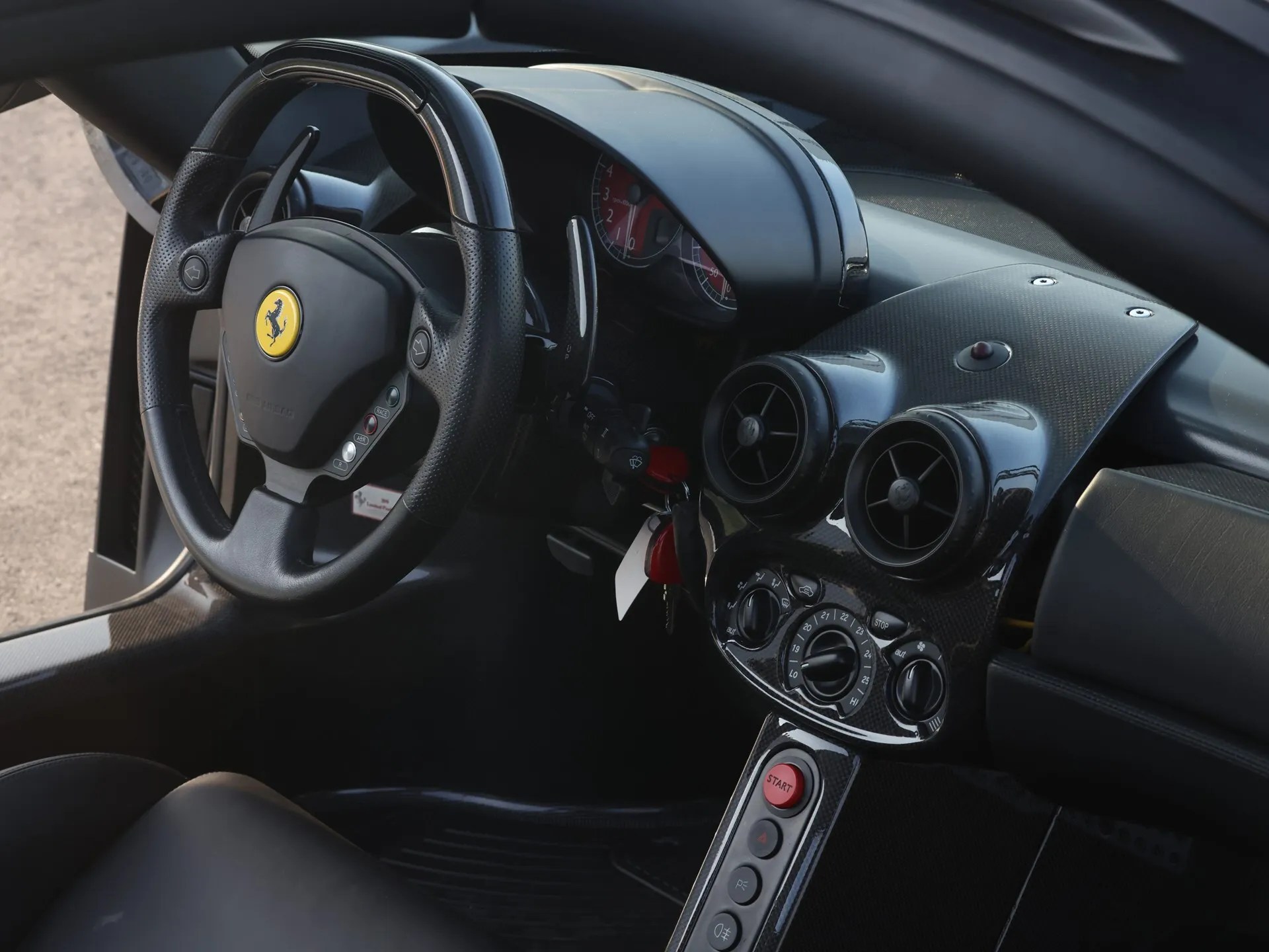 The Only Factory Matte Black Ferrari Enzo Is Heading to Auction