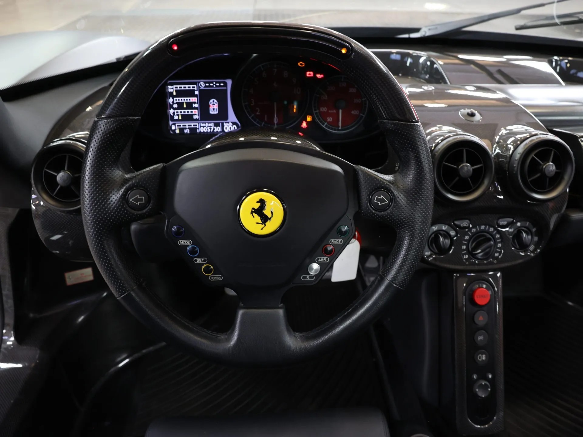 The Only Factory Matte Black Ferrari Enzo Is Heading to Auction