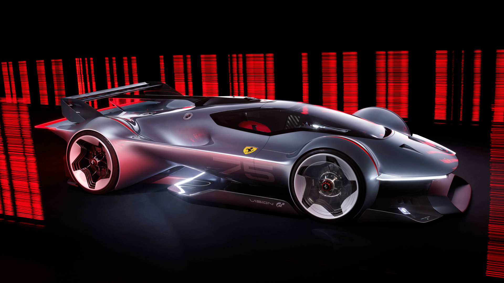 The Ferrari Vision Gran Turismo Is a 1,000-HP Hybrid Race Car for the ...