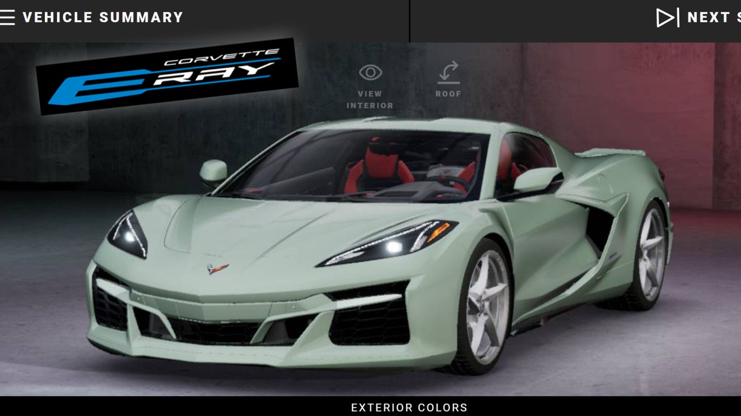 2024 Chevy Corvette E-Ray AWD Hybrid Leaks Early: New Colors, Summer ...