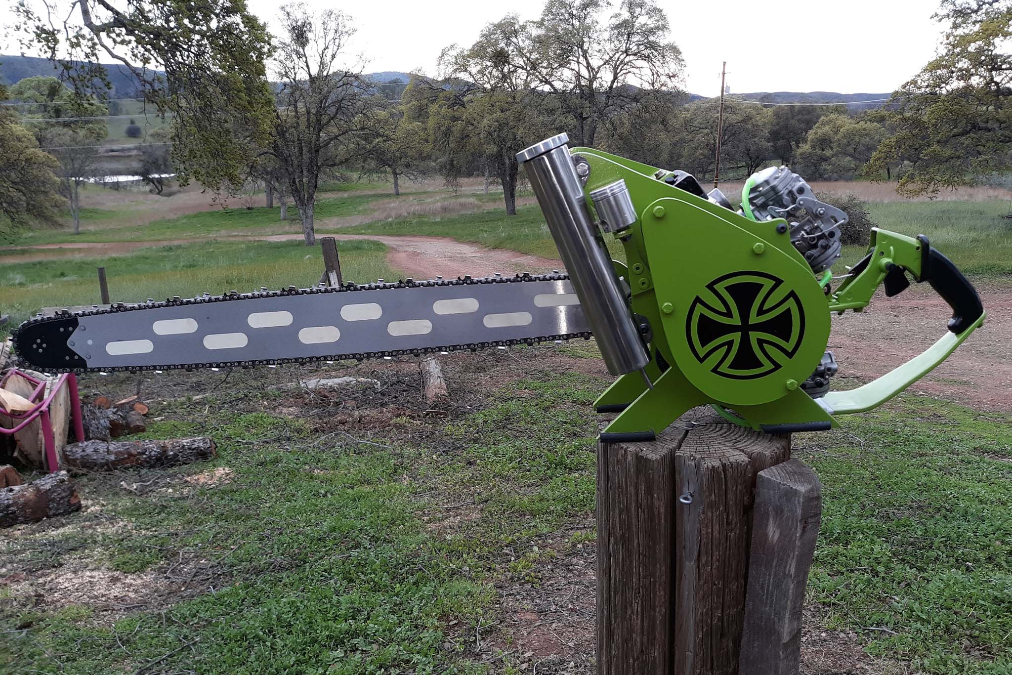 Homebuilt Hot-Rod Chainsaws Prove Motorsports Goes Beyond Wheels