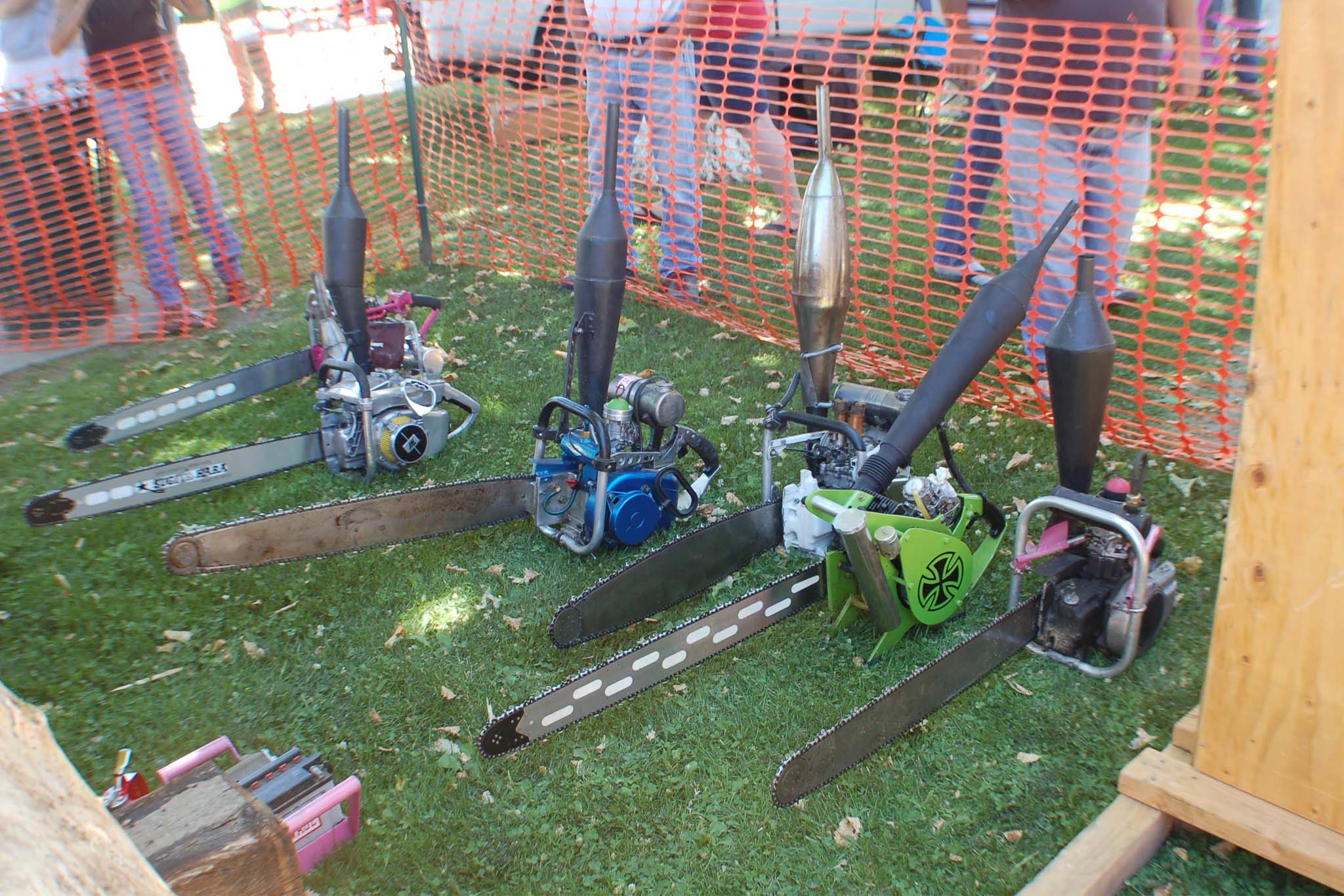 Homebuilt Hot-Rod Chainsaws Prove Motorsports Goes Beyond Wheels