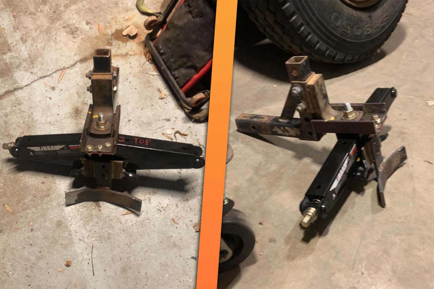 This Hitch-Mounted Tire Bead Breaker Is Working Smarter, Not Harder