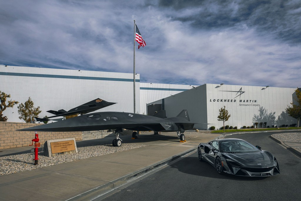 McLaren Partners With Lockheed Martin's Skunk Works To Do...Something