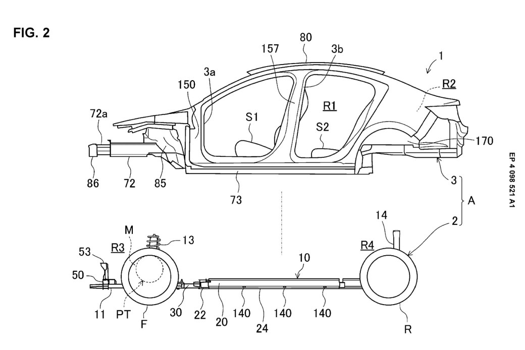 Mazda EV Compact Sedan Detailed in New Patent Application