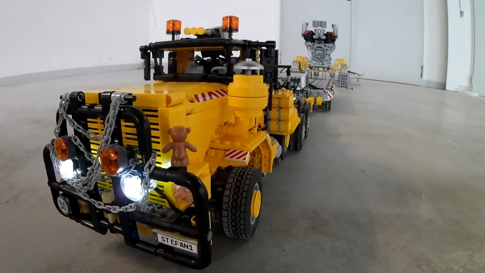 These Huge Diesel Engine Replicas Are Actually Lego Masterpieces