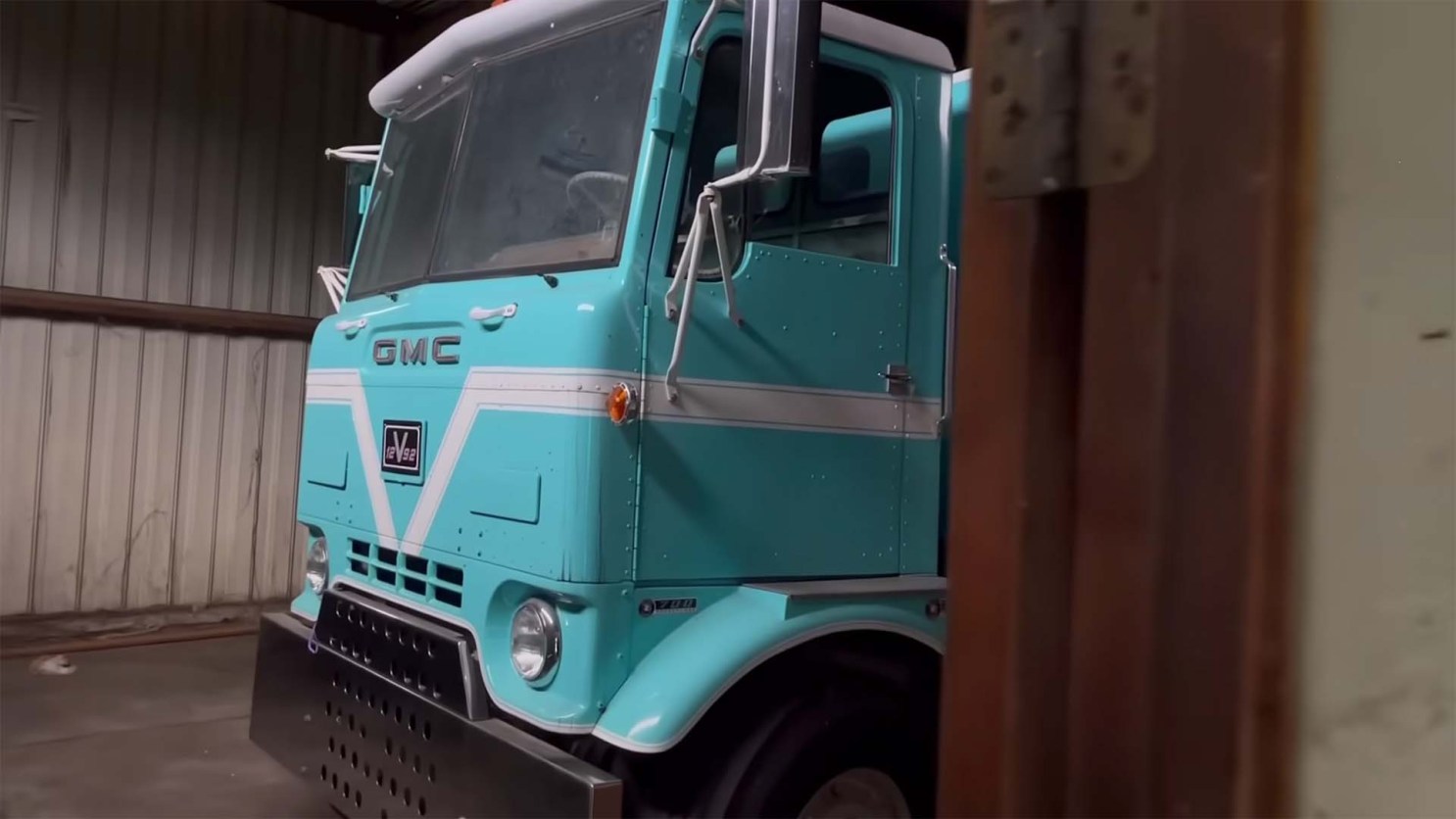 This Rare V12 GMC Crackerbox Truck Is Sitting in a Florida Warehouse ...
