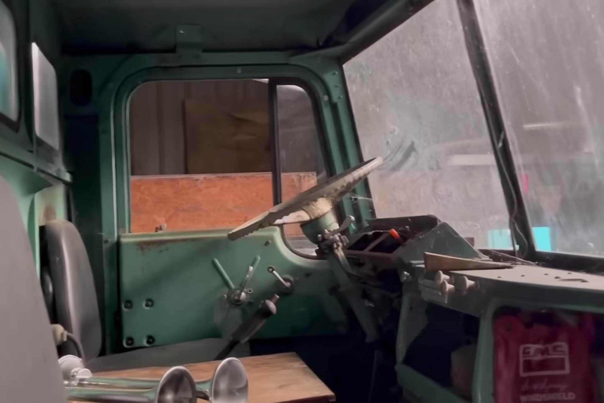 This Rare V12 GMC Crackerbox Truck Is Sitting in a Florida Warehouse ...