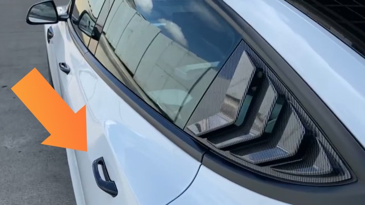 Frozen Tesla Door Handles Fixed With $50 Stick-On Parts