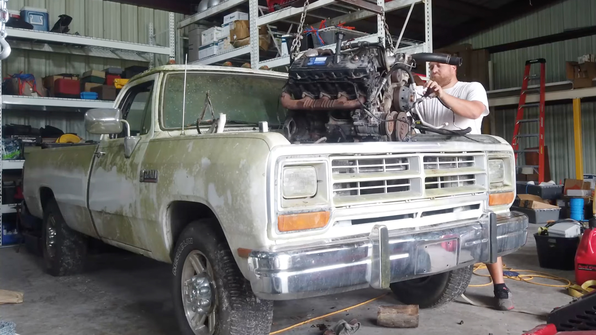 6.0L Ford Power Stroke Swap Into a First-Gen Ram Is Total Blasphemy