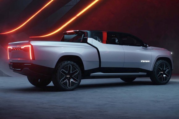 Ram 1500 Revolution Electric Pickup Concept Debuts With a Midgate and ...