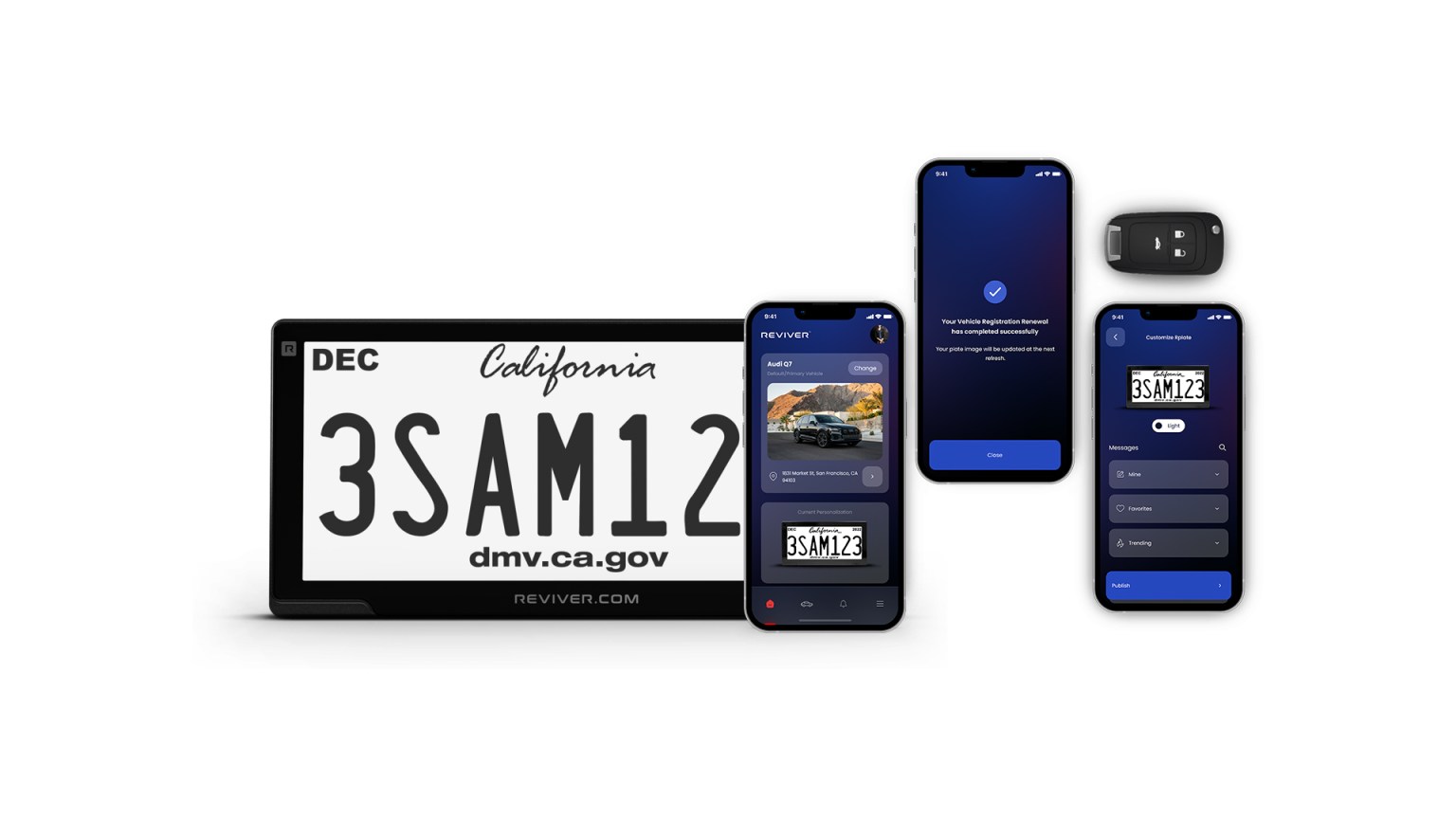 Hackers Exploited California's Fancy Digital License Plates to Locate Cars