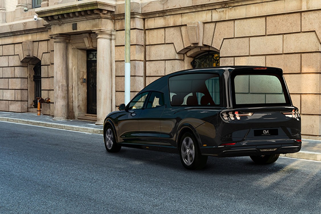 All Right, Who Asked for a Mustang Mach-E Hearse?