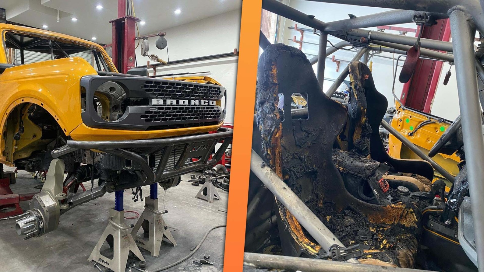 Ford Bronco Racer Burns Just Before King of the Hammers, and the Race ...