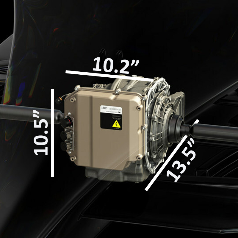 Lucid's New 469-HP Electric Motor Weighs Just 70 Pounds