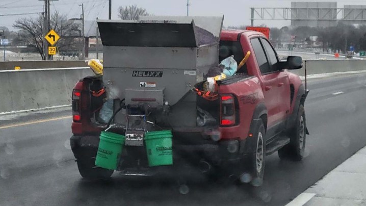The 702-HP Ram TRX Makes a Horrible Plow Truck