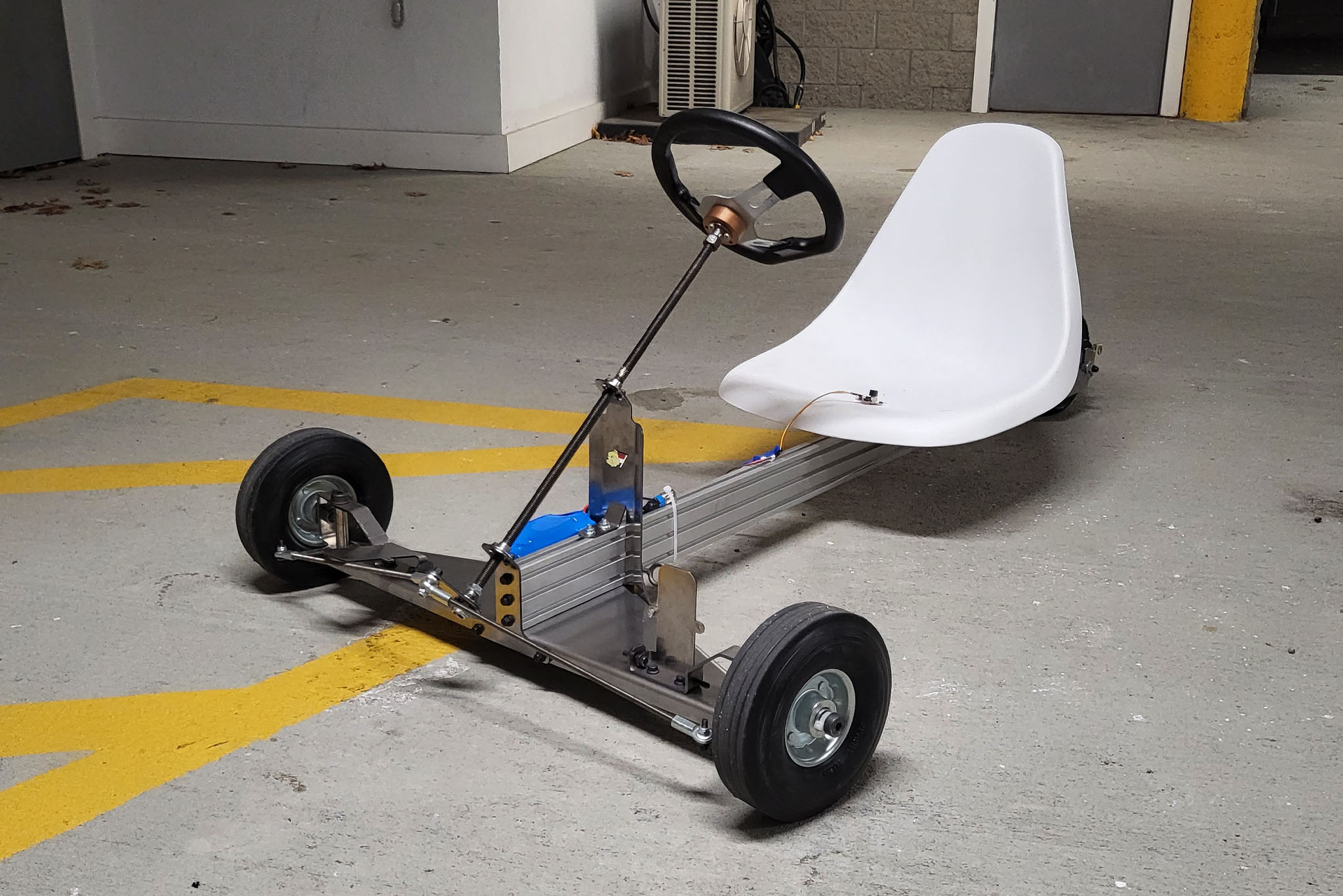 My Cheap Homemade Electric Go-Kart Works Way Better Than I Imagined