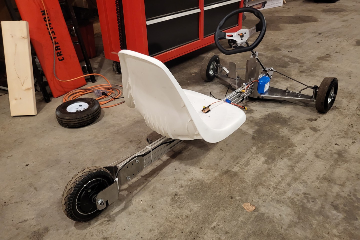 My Cheap Homemade Electric Go-Kart Works Way Better Than I Imagined