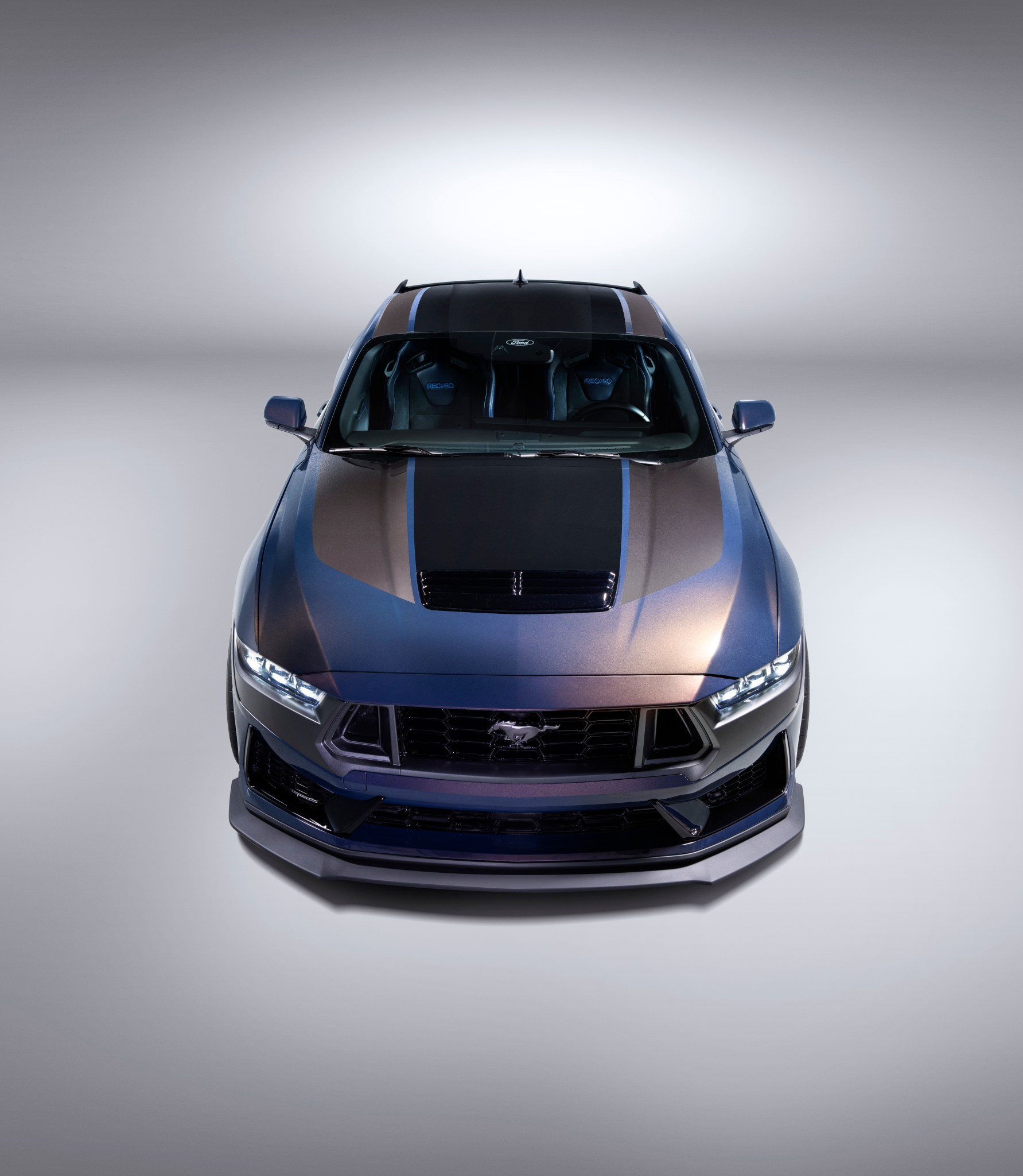 2024 Ford Mustang Dark Horse's Blue Ember Paint Gives Strong ...