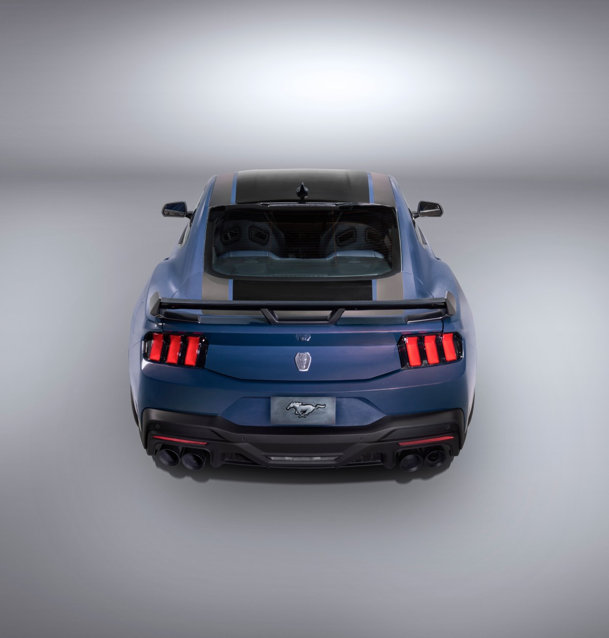 2024 Ford Mustang Dark Horse's Blue Ember Paint Gives Strong ...