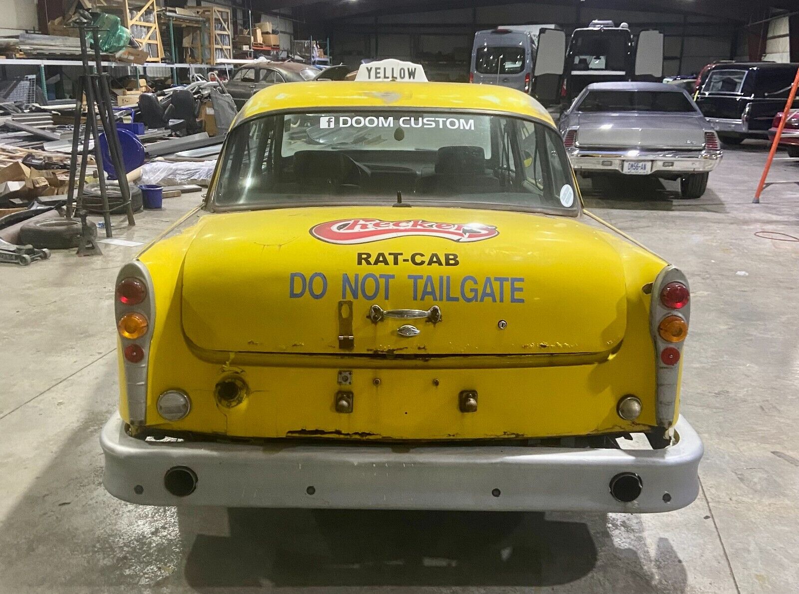 Make the Holy Grail of Bad Decisions and Buy This Checker Cab Body ...