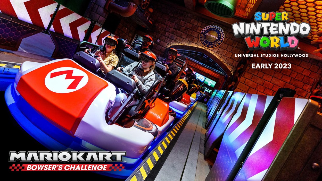 The Average American Man Is Too Fat for Universal’s New Mario Kart Ride