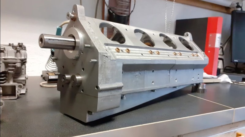 This Lawnmower is Powered by a V8 Made From Other Lawnmowers