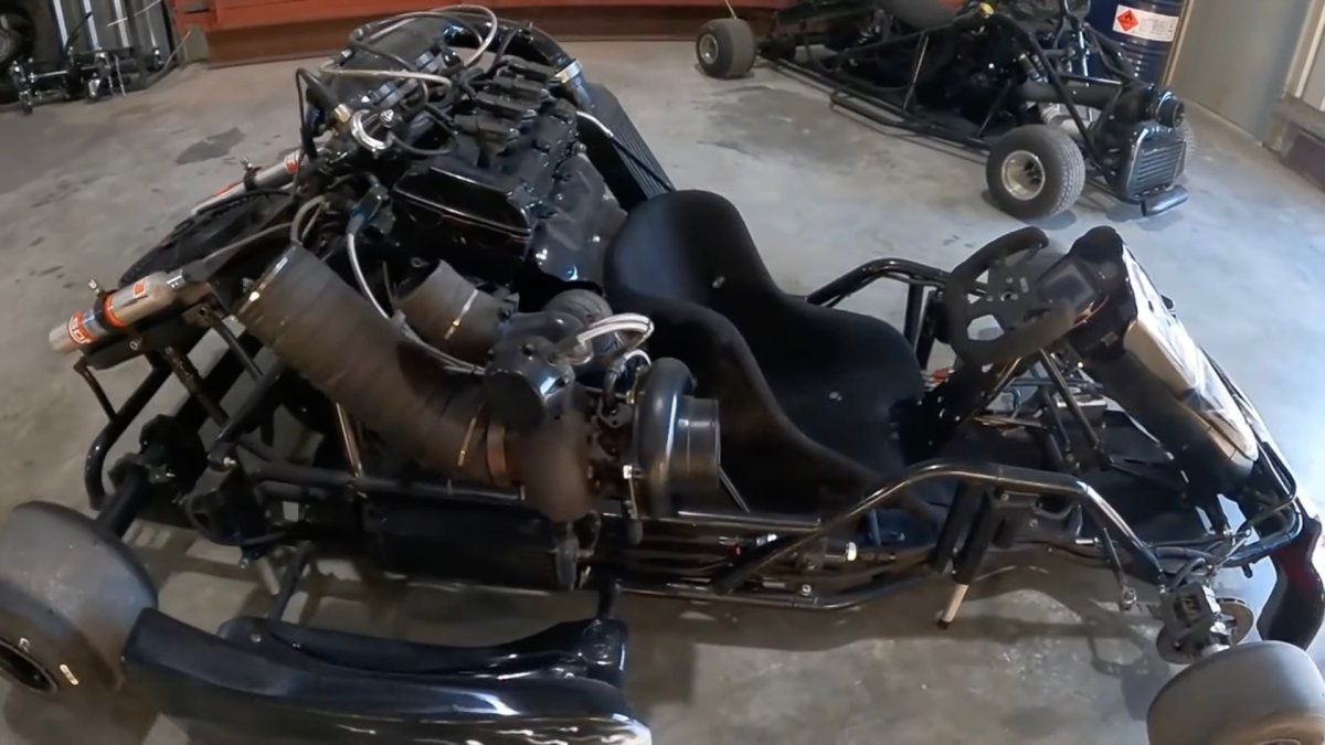 350-HP Turbo Hayabusa Go-Kart Will Get a Second Turbo for 800 HP