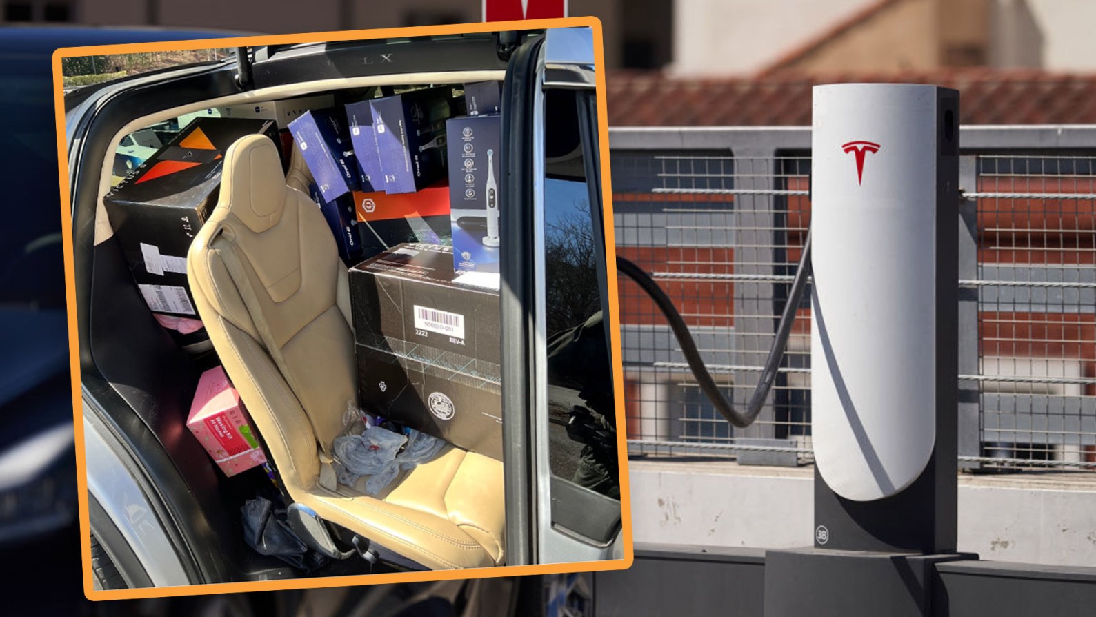 Alleged Thieves in Tesla SUV Arrested After Stopping To Charge 10 Miles ...