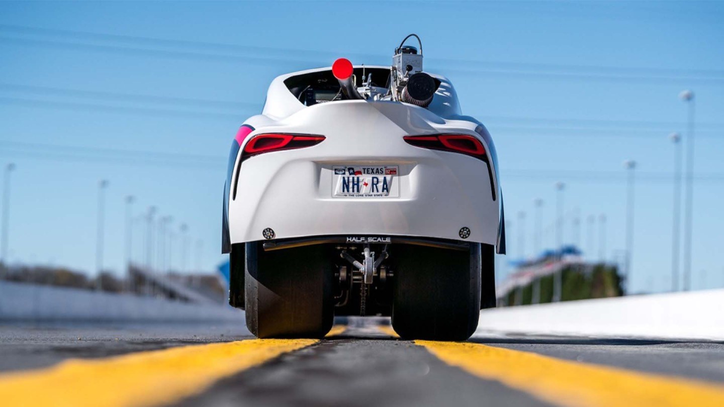 This Adorable Mini Toyota Supra Drag Racer Is Small Enough To Fit in a ...